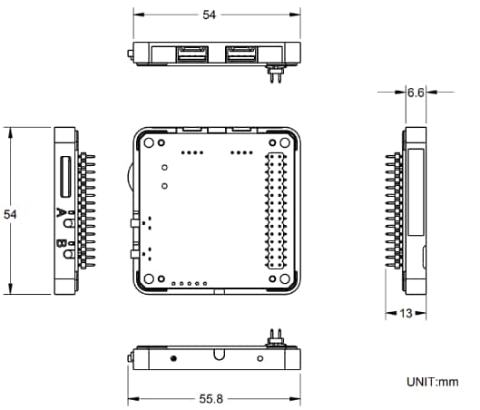 M129 HMI Interface Module - M5Stack | Mouser